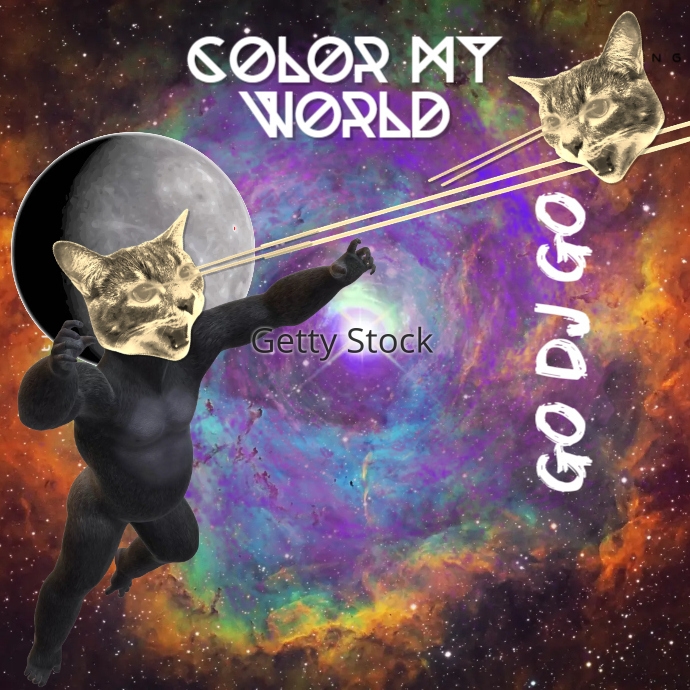 Color My World Album Cover Artwork | PosterMyWall