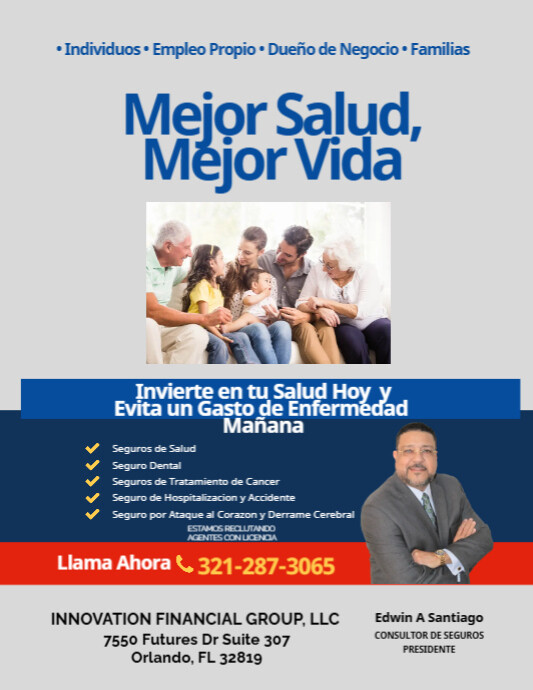 Health Insurance Flyer Poster | PosterMyWall