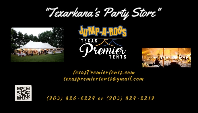 Texas Premier Tents Business Card | PosterMyWall