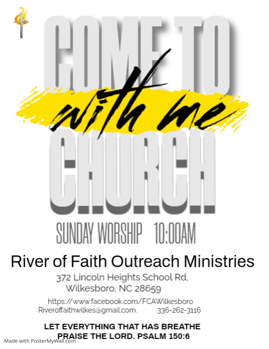 Come to church with me | PosterMyWall