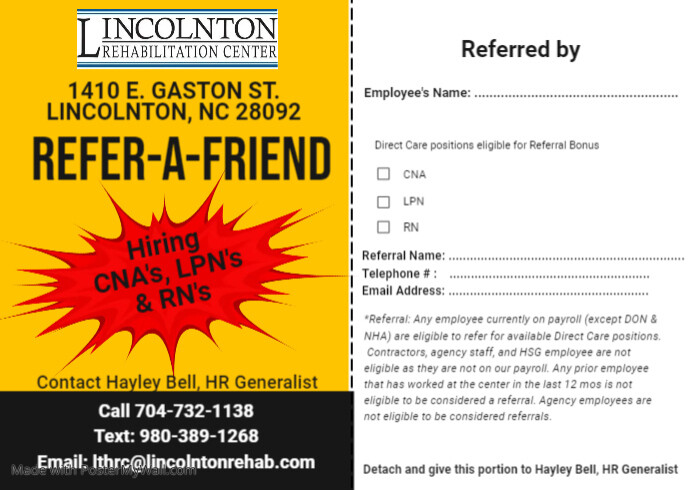 Referral Card Program | PosterMyWall