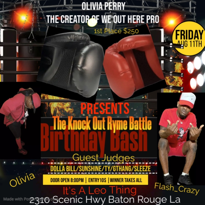 Copy of Boxing Night Championship Fight | PosterMyWall