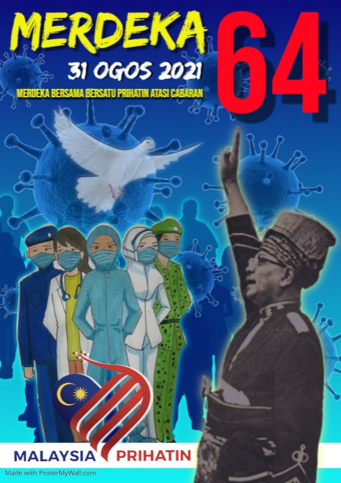 Poster merdeka 1 | PosterMyWall