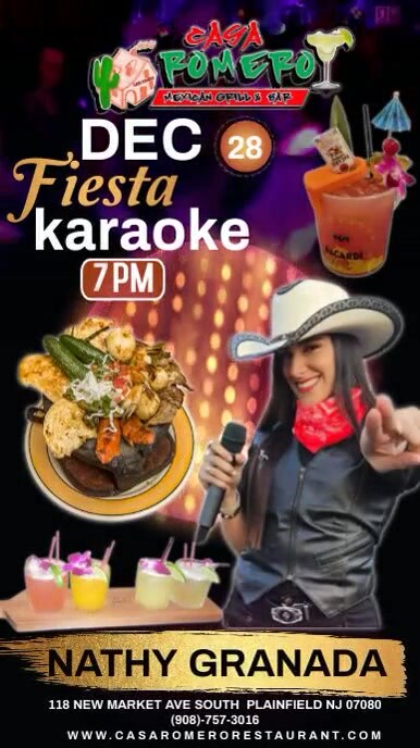 CLUB FIESTA PARTY EVENT AD TEMPLATE | PosterMyWall