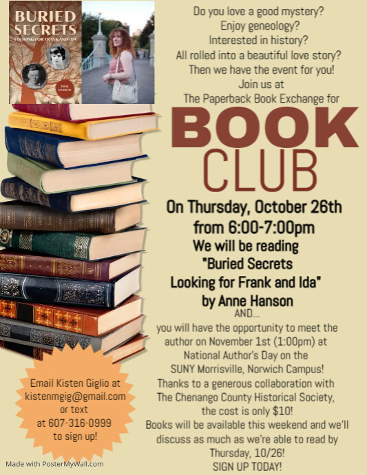 Book Club Flyer Template | PosterMyWall