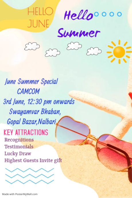 Hello Summer | PosterMyWall