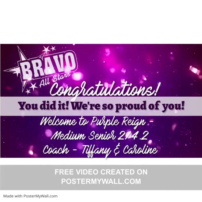 Copy of Copy of Congratulations! You did it | PosterMyWall