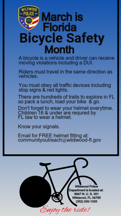 Copy of May is Nat'l Bicycle Safety Month | PosterMyWall