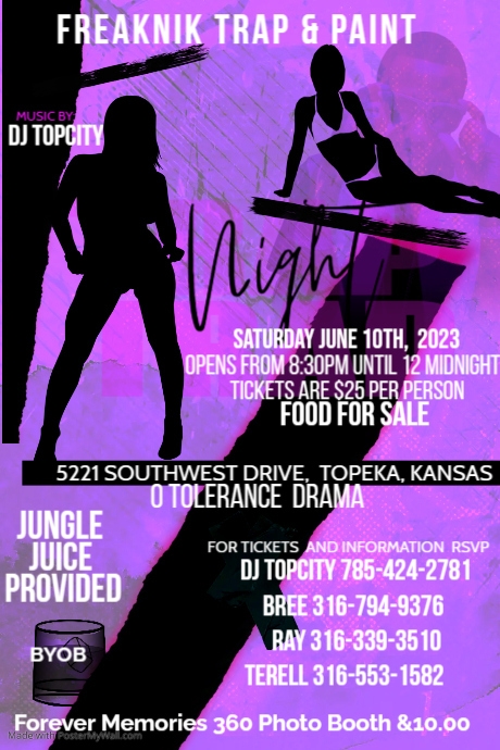 Trap Rap Party | PosterMyWall