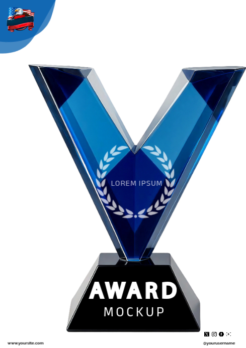 Editable Award Mockup Flyer A4 Template | PosterMyWall