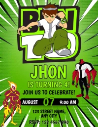 Ben 10 Birthday Banner Printable