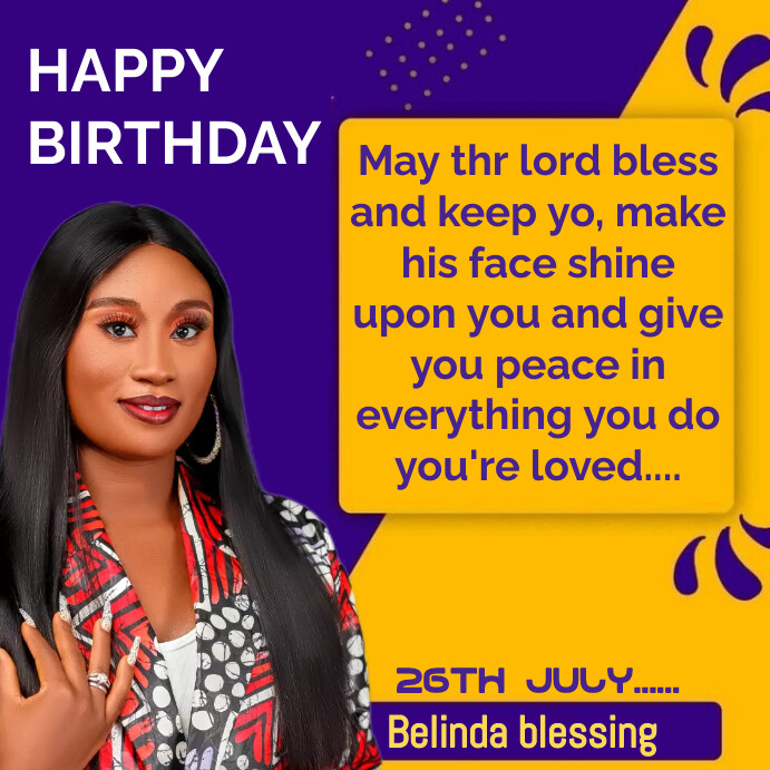 Editable birthday flyers design Template | PosterMyWall