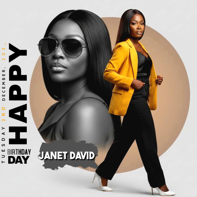 Editable Birthday Template | PosterMyWall