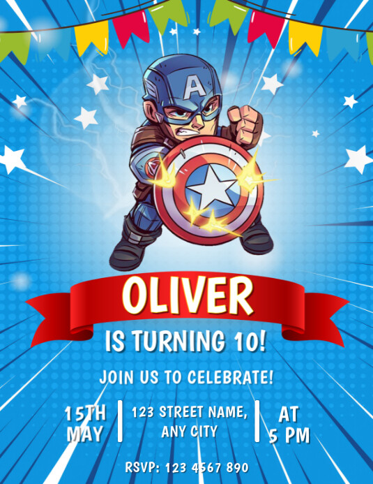 Captain America Birthday