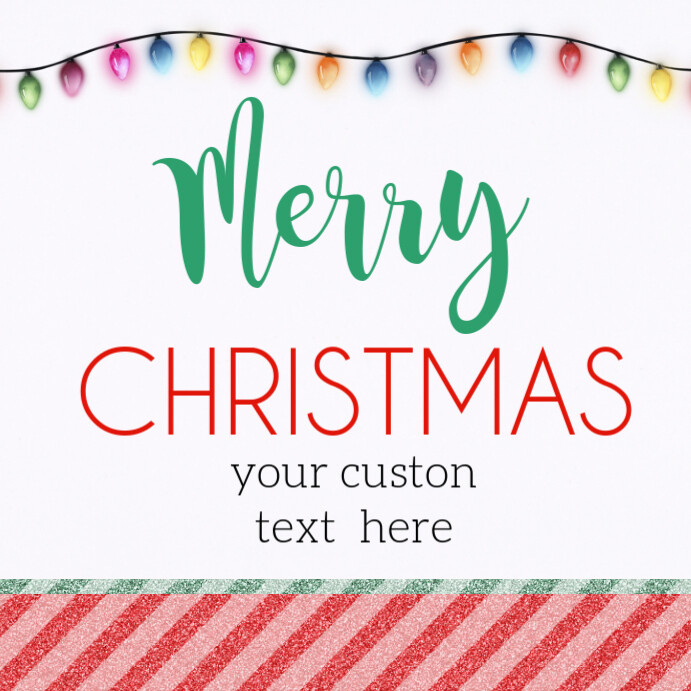 editable CHRISTMAS Printable Gift Tags Template | PosterMyWall