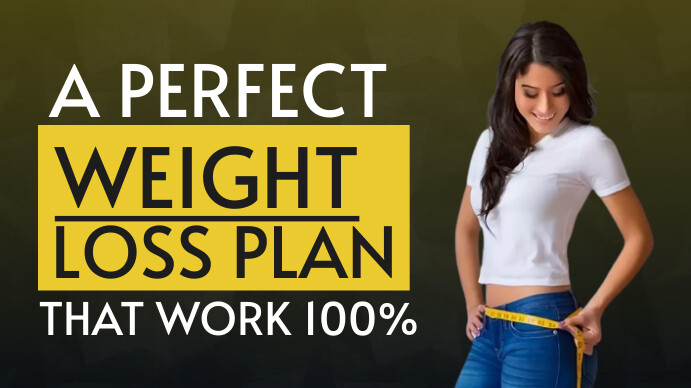Plantilla de Editable custom thumbnail for weight loss | PosterMyWall