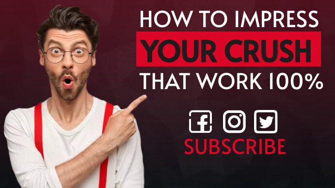 Copy of Editable custom youtube thumbnail | PosterMyWall