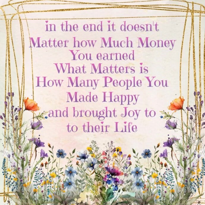 Editable Inspirational Quote with Flowers Template | PosterMyWall