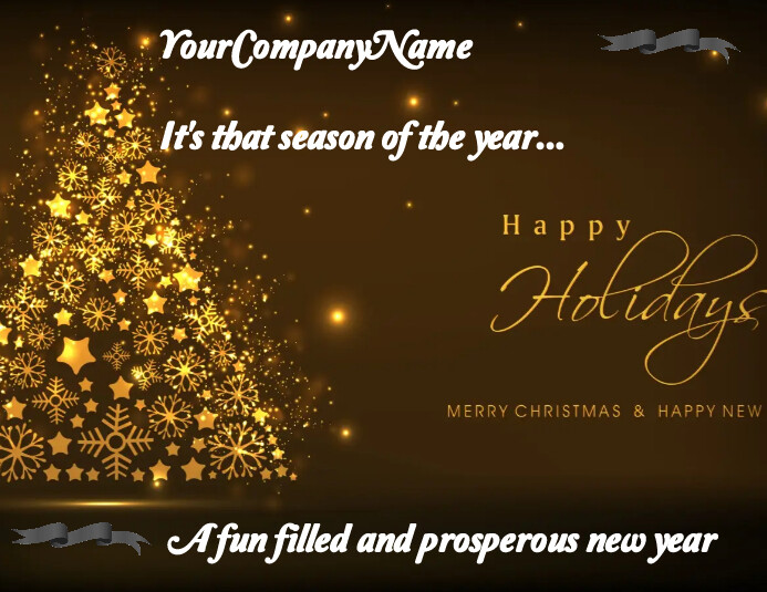 Editable Merry Christmas & Happy New Year Car Template | PosterMyWall
