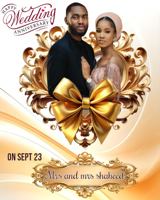 Copy of Editable Modern anniversary flyer | PosterMyWall