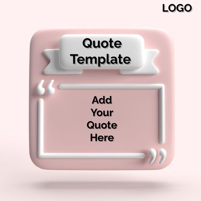 Editable Quote template design | PosterMyWall