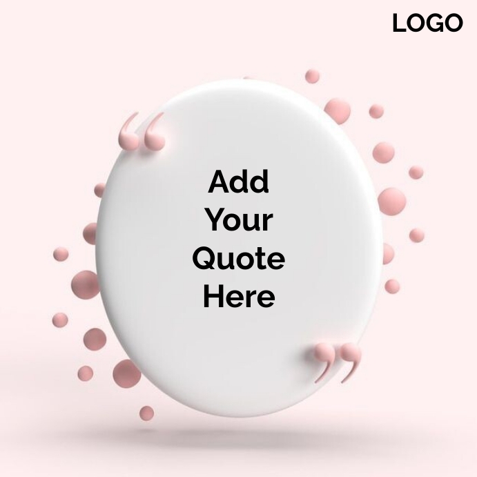 Modèle Editable quote template | PosterMyWall