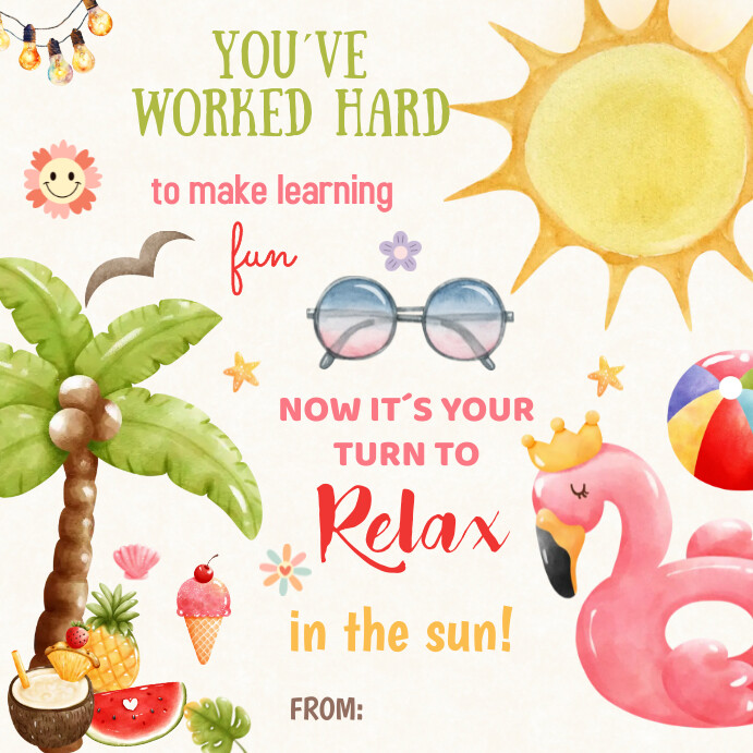 Editable teacher appreciation gift tags Template | PosterMyWall