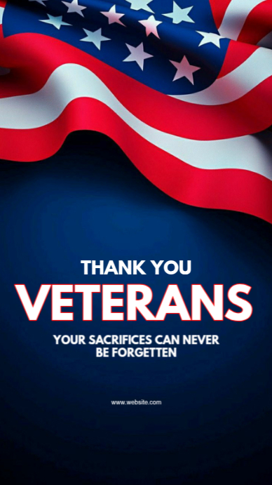 editable veterans day template | PosterMyWall