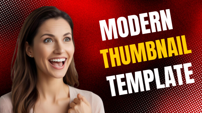 Editable YouTube Thumbnail Template | PosterMyWall