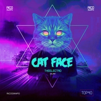 Cat album cover template | PosterMyWall