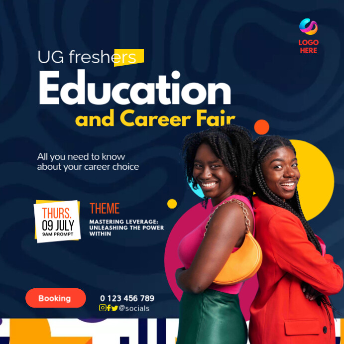 Education and Career Fair Flyer Template | PosterMyWall