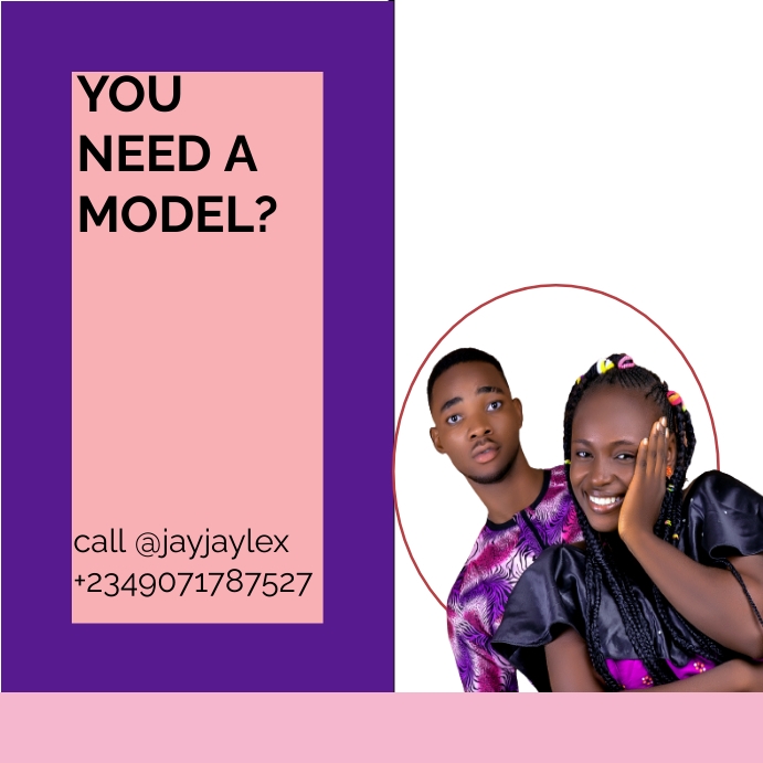 Education and modeling Template | PosterMyWall