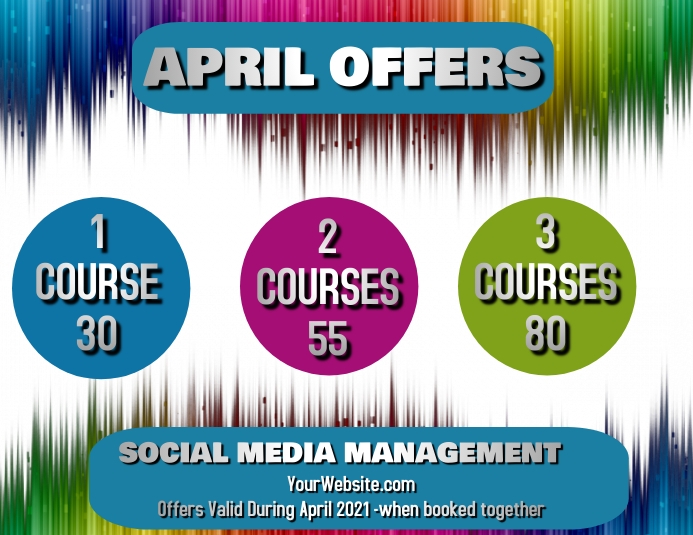 Copy of Education Courses | PosterMyWall