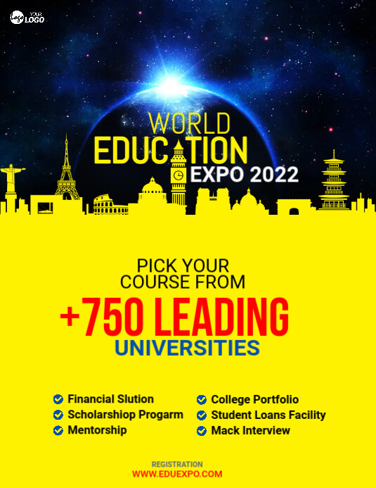 Education Expo Flyer Templat | PosterMyWall