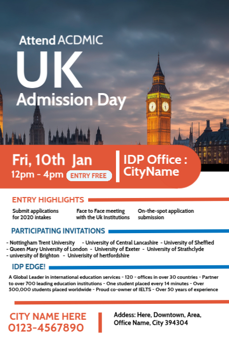 Education Expo Poster Template | PosterMyWall