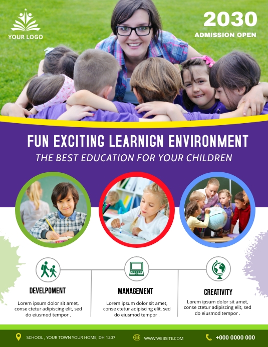 Education Flyer Template | PosterMyWall
