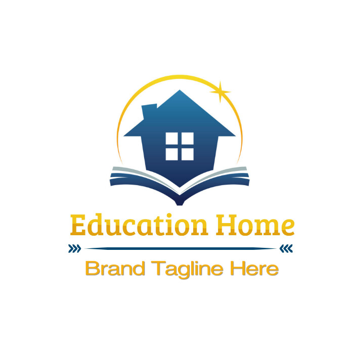 Education Home Logo Template | PosterMyWall