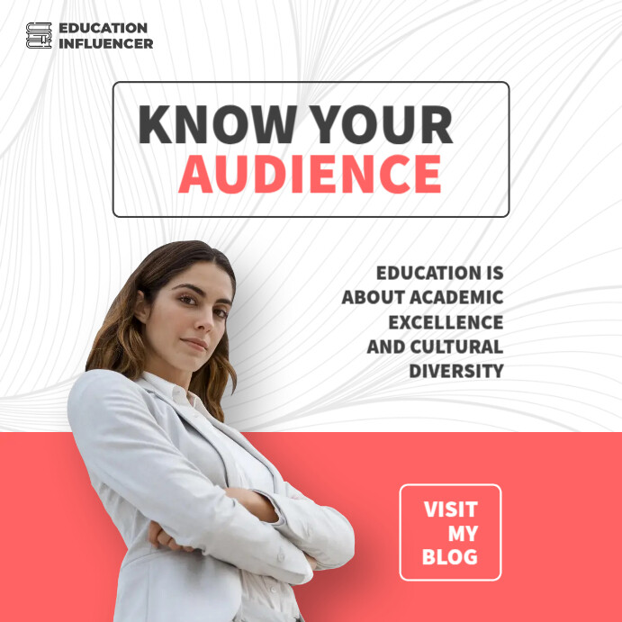 Education Influencer Ads Template | PosterMyWall