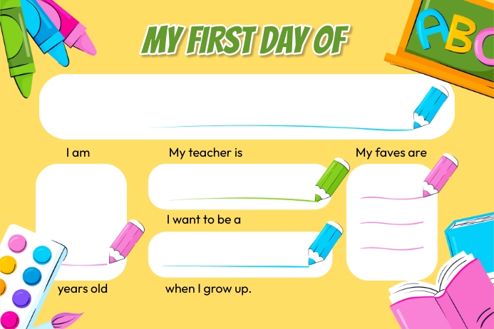 Educational Activity Notes Flyer Template | PosterMyWall