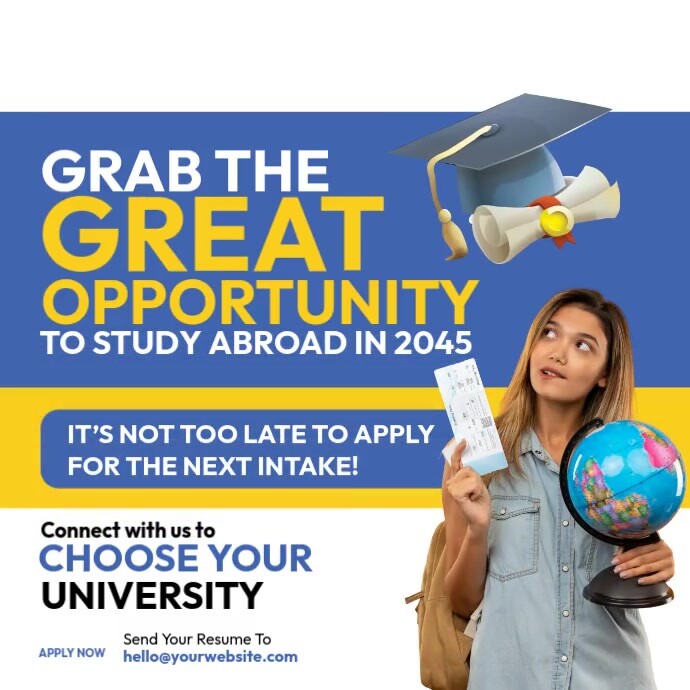 Educational Consultancy Instagram Post Template | PosterMyWall