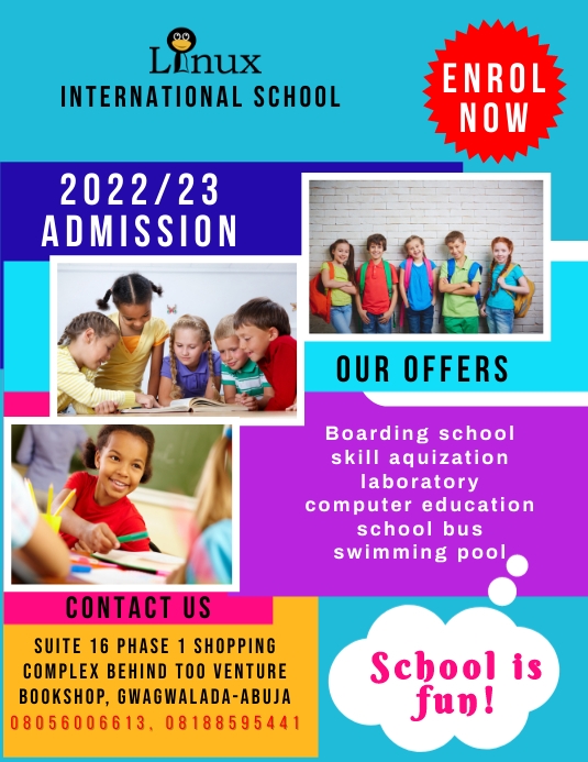 EDUCATIONAL Template | PosterMyWall