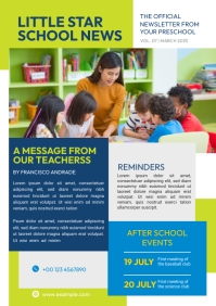 Educational Newsletter Template | PosterMyWall