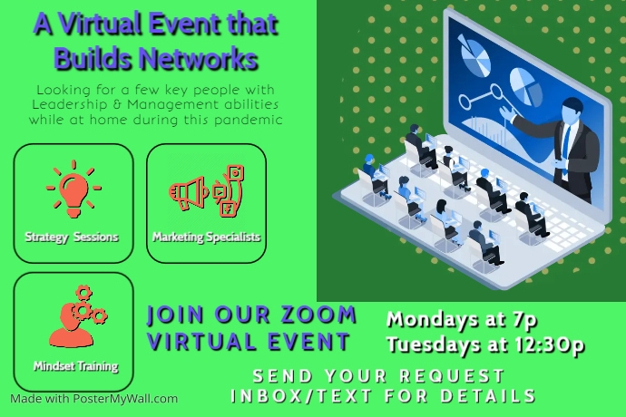 Team Fire Virtual Event Flyer 3-9-21 | PosterMyWall