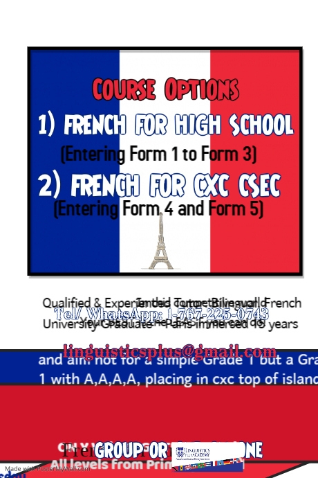 Learn French Flyer Template | PosterMyWall