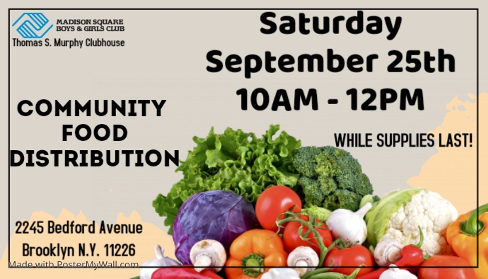 Food Distribution | PosterMyWall