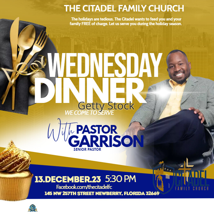 Church dinner flyer | PosterMyWall