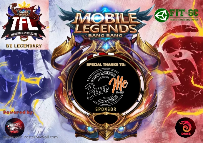 Copy of Mobile Legends Birthday Invitation Template (2) | PosterMyWall