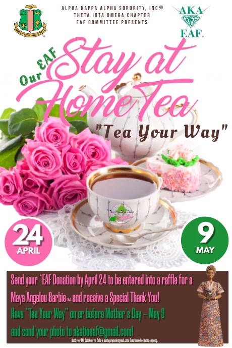 Our Stay at Home Tea 2021 | PosterMyWall