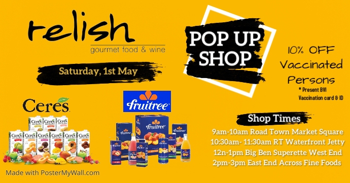 Relish BVI | PosterMyWall