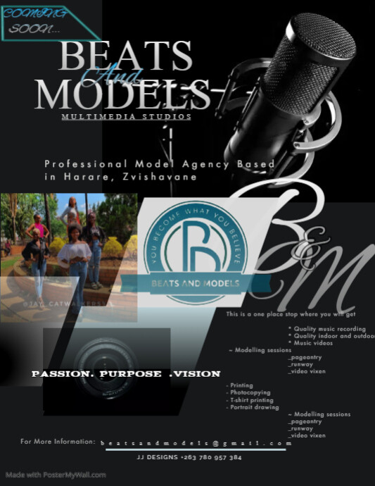 Model Agency Flyer | PosterMyWall
